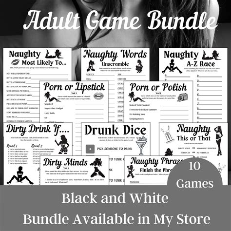Dirty Drink If Game Adult Game Naughty Party Game Girls Etsy