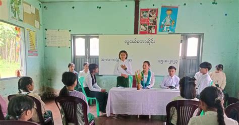 ကာလိမြို့တွင် လူငယ်များ ဗလငါးတန်ဖွံ့ဖြိုးတိုးတက်ရေးအတွက် လူငယ်စကားဝိုင