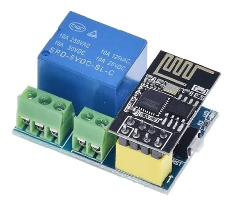 Relé Esp8266 Esp 01s Relay Wifi Domotica Internet Iot Lua Meses sin interés