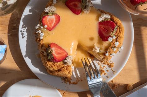 Lemon Baked Cheesecake Nana Pastries