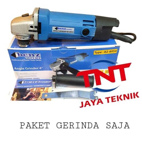 Promo MESIN GERINDA TANGAN 4 INCH BENZ TYPE BZ 8954 GURINDA TANGAN
