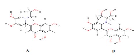 2d Structure Of Generated Molecule Complied With Hypothesis A