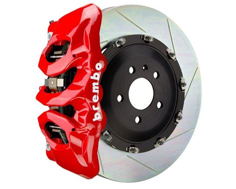 Brembo Gt Front Big Brake Kit 380x34 6 Piston Slotted Rotors For Volks