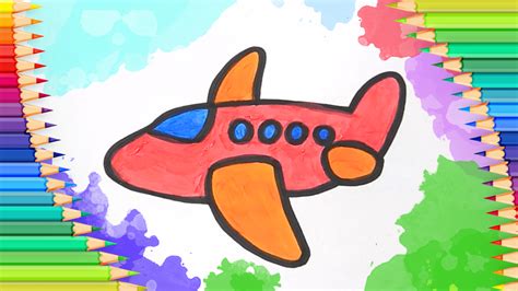 Как нарисовать самолет Учимся рисовать