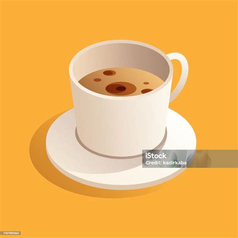 커피 등각 투영 아이콘과 3 차원 디자인의 벡터 그림입니다 아메리카노 에스프레소 라떼 모카 카페 커피 브레이크 음료 프라푸치노 프렌치 프레스 바리스타 3차원 형태에 대한