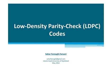 Ldpc Codes Pdf Programming Languages Computing