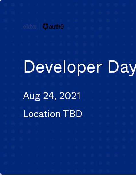 developer day swag