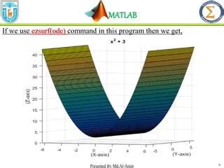 Solution Process Of Ordinary Differential Equations With Their Graphical Representation And Some