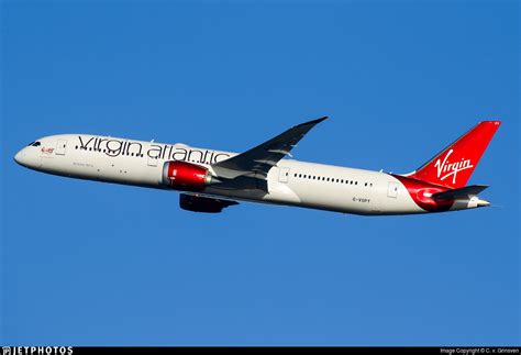 G Vspy Boeing 787 9 Dreamliner Virgin Atlantic Airways C V