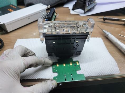 경남 진주시 플로터 출장수리 Hp T120 플로터 무한잉크 신규 호스 교체 및 프린터 헤드 분해 수리
