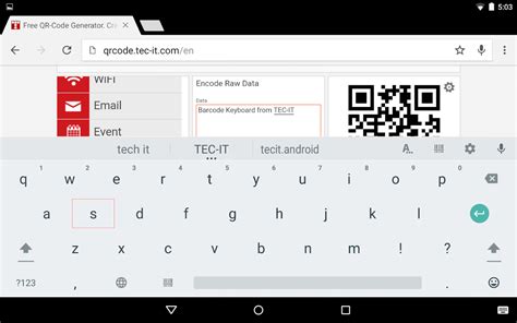 Barcode Keyboard NFC Demo Android Apps On Google Play