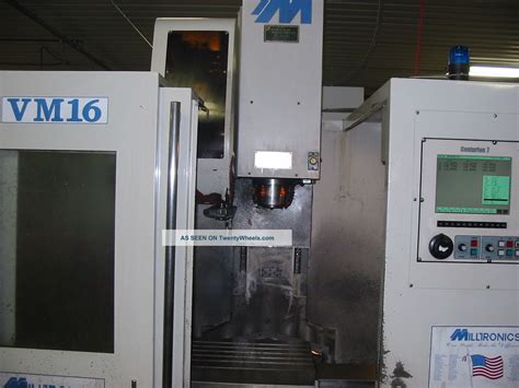 2005 Milltronics Vm16 Cnc Vertical Mill