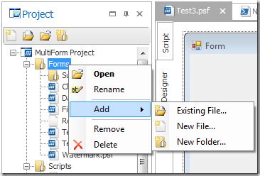 PowerShell Studio 2015 Service Release V4 2 94 And Projects With Folders SAPIEN Blog