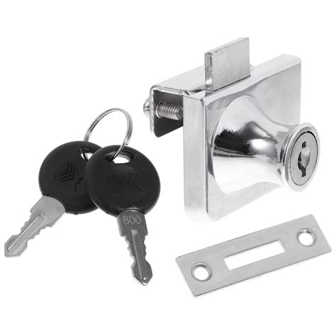 Sliding Glass Door Lock Glass Showcase Lock Display Cabinet Lock Anti