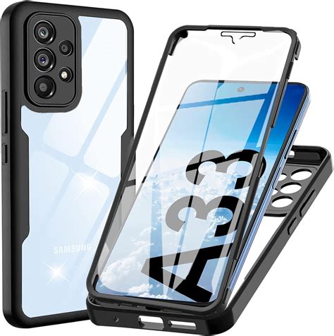 WeiCase Coque Pour Samsung Galaxy A33 5G Transparent Housse Avec