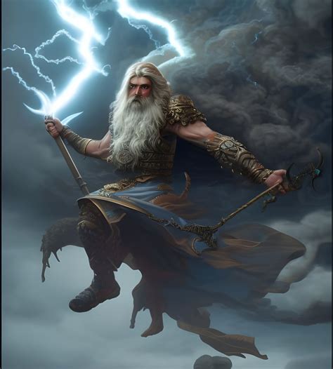 Slavic Thunder God Perun - AI Generated Artwork - NightCafe Creator