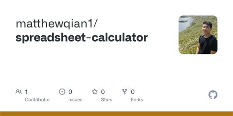Github Matthewqian1 Spreadsheet Calculator