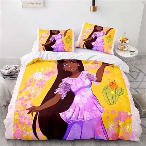 Animés Housse De Couette Parure Housse De Couette Princesse Disn Ey La