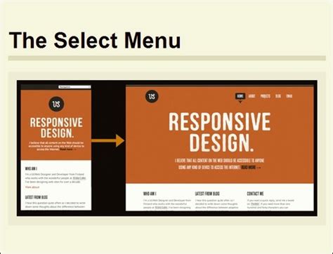 20 responsive menu tutorials with free scripts idevie