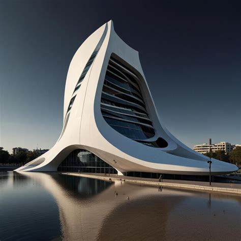 Zaha Hadids Works Premium Ai Generated Image