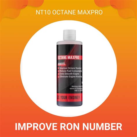 Nt10 Ompro Octane Booster Decarbonizer Car Injector Cleaner Fuel Saver