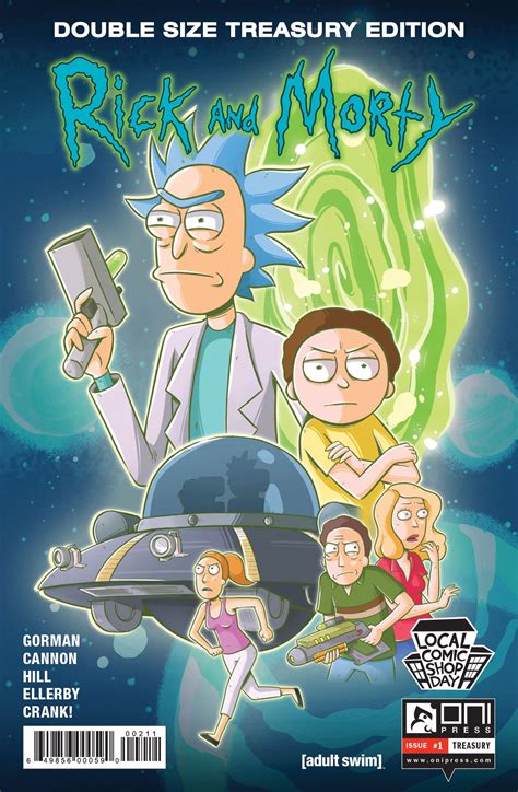 Rick And Morty 1 Treasury Edition Local Comic Shop Day Fresh Comics