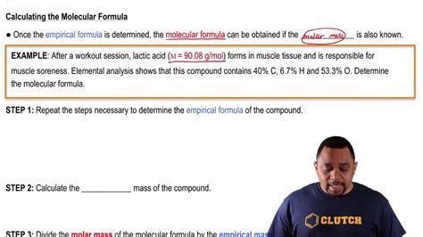 Molecular Formula Examples