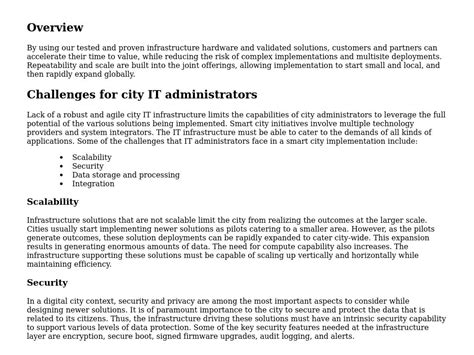 architecture concepts dell validated design for urban mobility with iss design guide dell