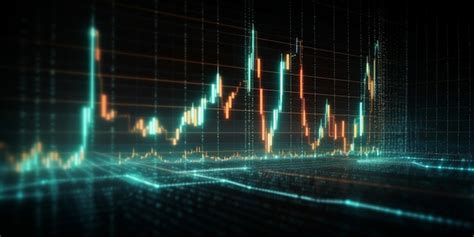Premium Photo Stock Market And Trading Digital Graph