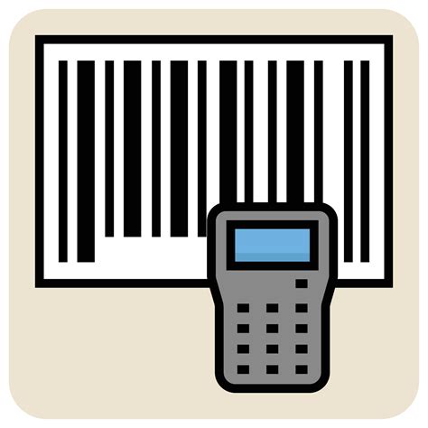 Filled Color Outline Icon For Barcode Scan 22043527 Vector Art At Vecteezy