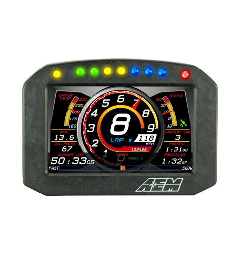 Aem Cd 5f Carbon Flat Panel Non Logging Non Gps Display