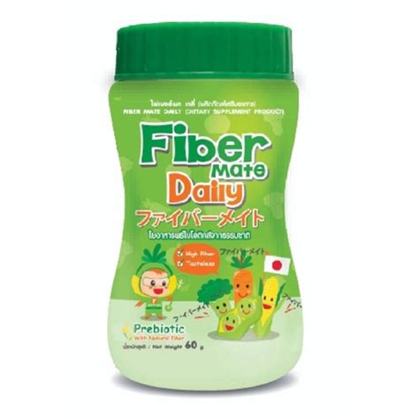 Fiber Mate Daily ไฟเบอร์เมท เดลี่ 60g ผลิตภัณฑ์เสริมอาหารไฟเบอร์เมท