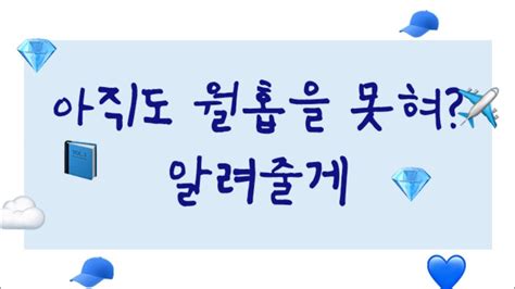 월홉 하는법 로블계 급못타 Youtube