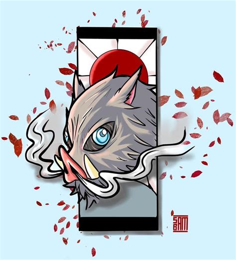 Sambam 🥀 On Instagram 🐗 Inosuke X Tanjiro 🔴 Custom Design That Ill