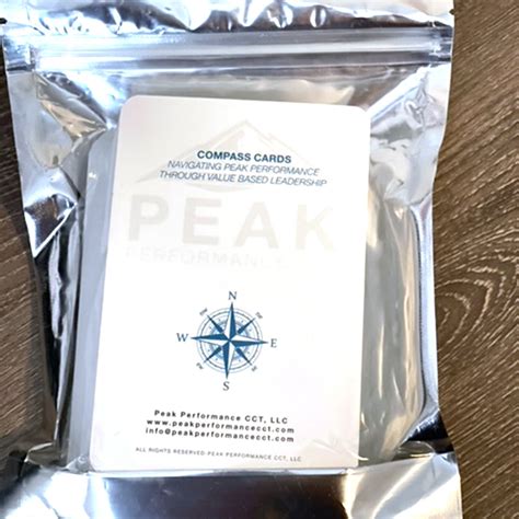 Compass Cards Peak Performance