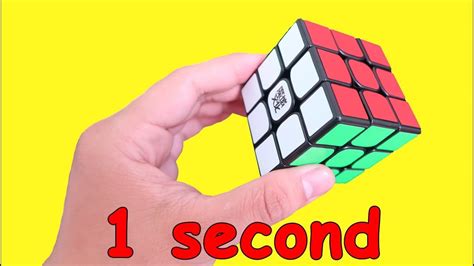 How To Solve Rubik Cube In Second YouTube