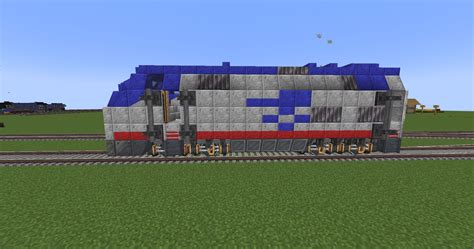 Updated G E Genesis Amtrak Diesel Locomotive