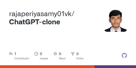 Github Rajaperiyasamy Vk Chatgpt Clone