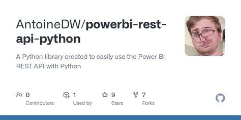 GitHub AntoineDW Powerbi Rest Api Python A Python Library Created To Easily Use The Power BI