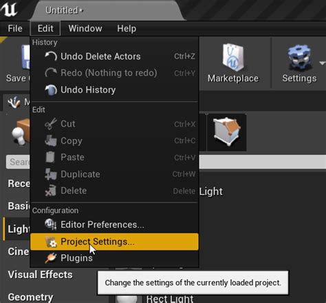 Project Settings — Prefabricator Ue4 Documentation