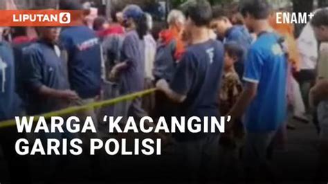 VIDEO Garis Polisi Di Lokasi Ledakan Petasan Di Blitar Diabaikan Warga Enamplus