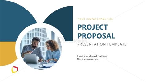 Project Proposal Template Title Slide For PPT SlideModel