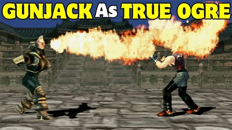 TEKKEN 3 Gunjack With True Ogre Moves Arcade 4K YouTube