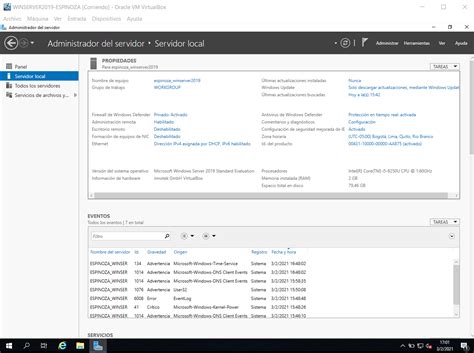 Instalacion De Active Directory En Windows Server 2019