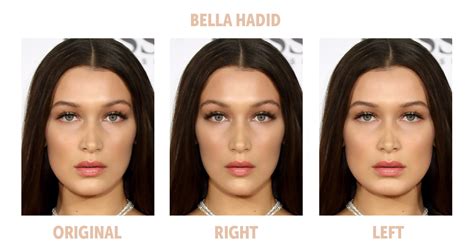 Perfectly Symmetrical Face