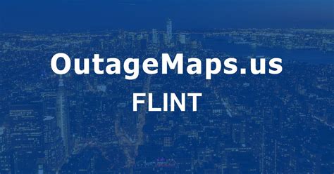 Flint Power Outages Map
