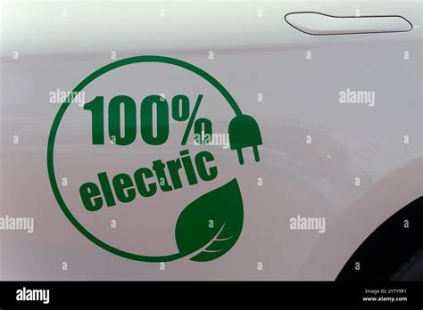 Bucharest Romania 1st Oct 2024 An Electric Is Displayed At Bucharest Auto Show And