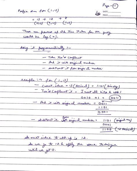 Understanding Fenwick Tree Binary Indexed Tree