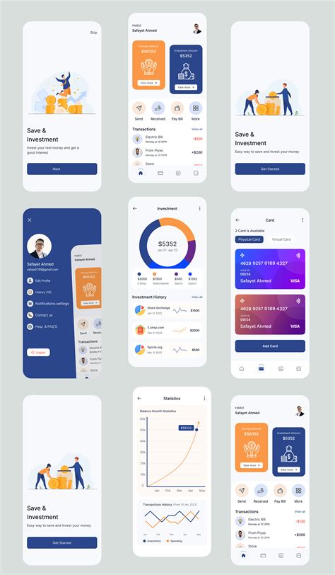 Banking App Design On Behance