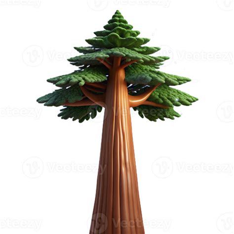 Beautiful Minimalist Giant Sequoia Tree Reaching Towards The Starry Night Sky Long Exposure